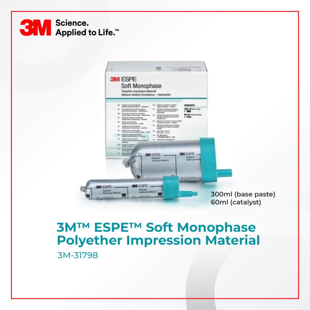 3M™ Soft Monophase Polyether Impression Material - Galla Dental