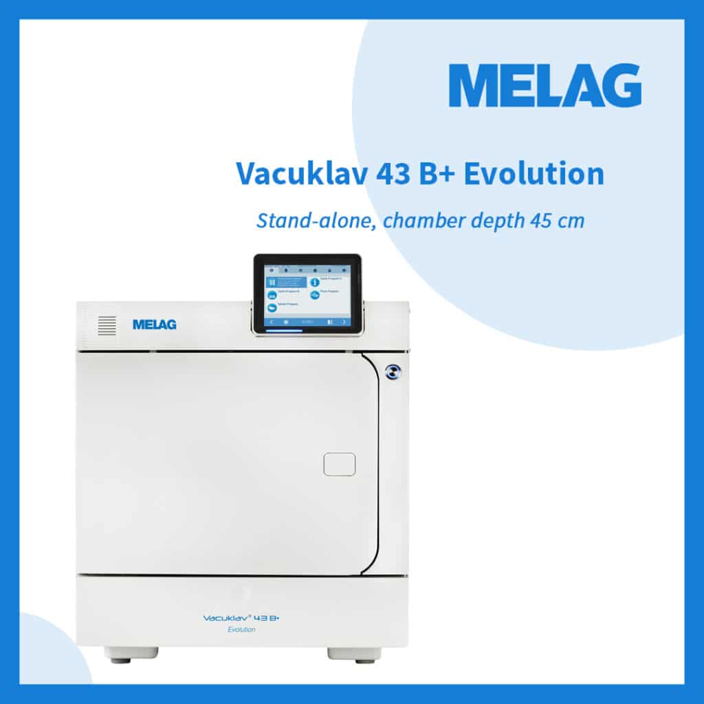 Melag Vacuklav 43 B+ Evolution - Galla Dental
